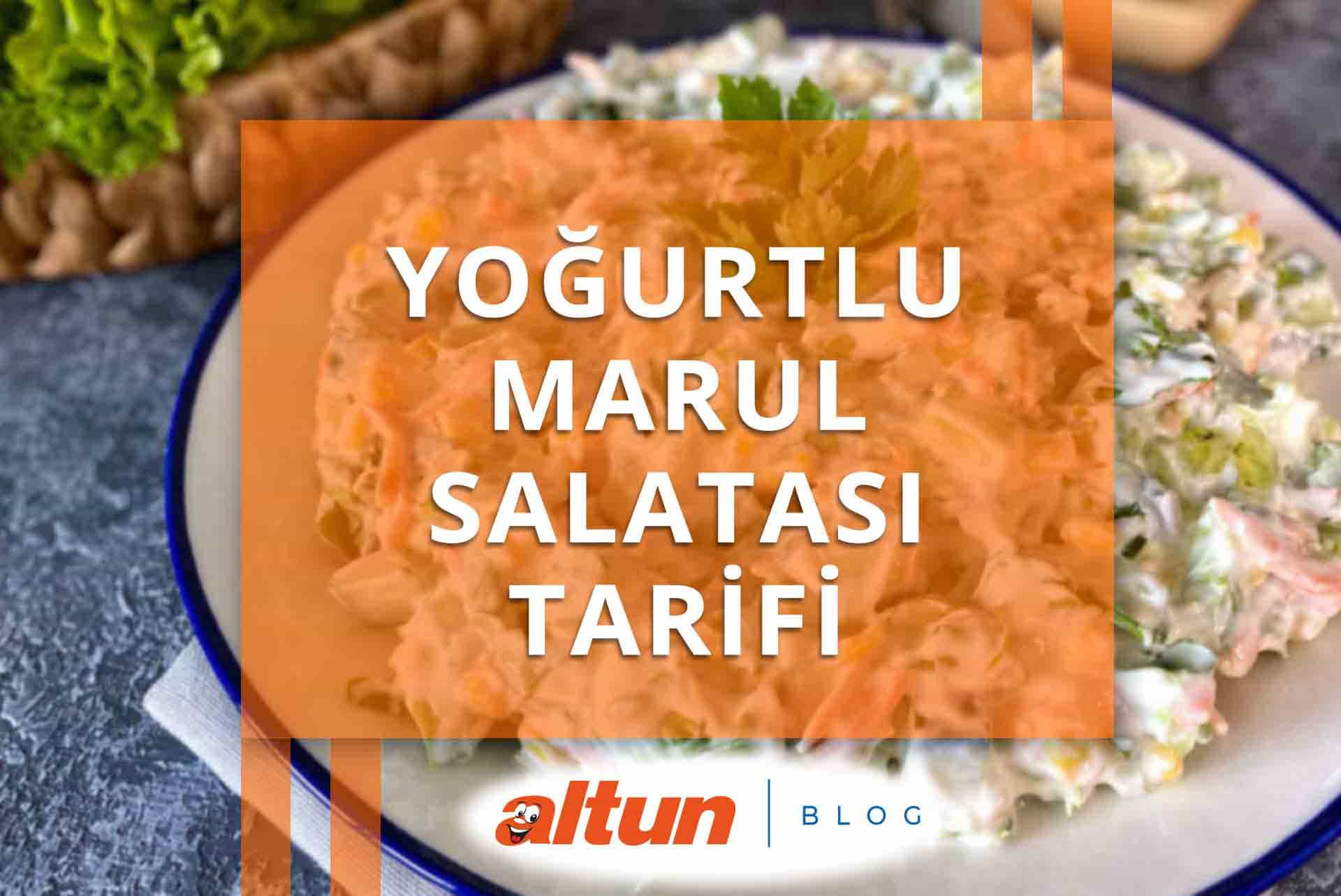 Yoğurtlu Marul Salatası Tarifi - Altun Blog